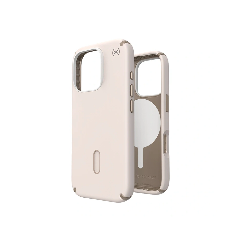Case Speck Presidio2 Pro ClickLock & MagSafe Apple iPhone 16 Pro (Bleached Bone / Heirloom Gold ...