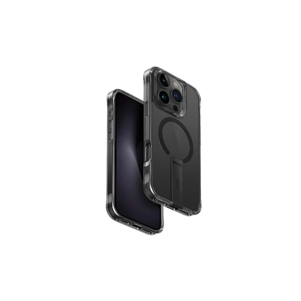 UNIQ Eleva with Vertica Stand Apple iPhone 16 Pro carbon black